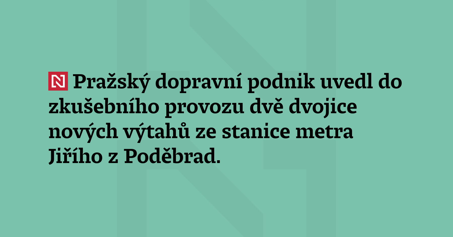 Pražský dopravní podnik uvedl do zkušebního provozu dvě dvojice nových ...
