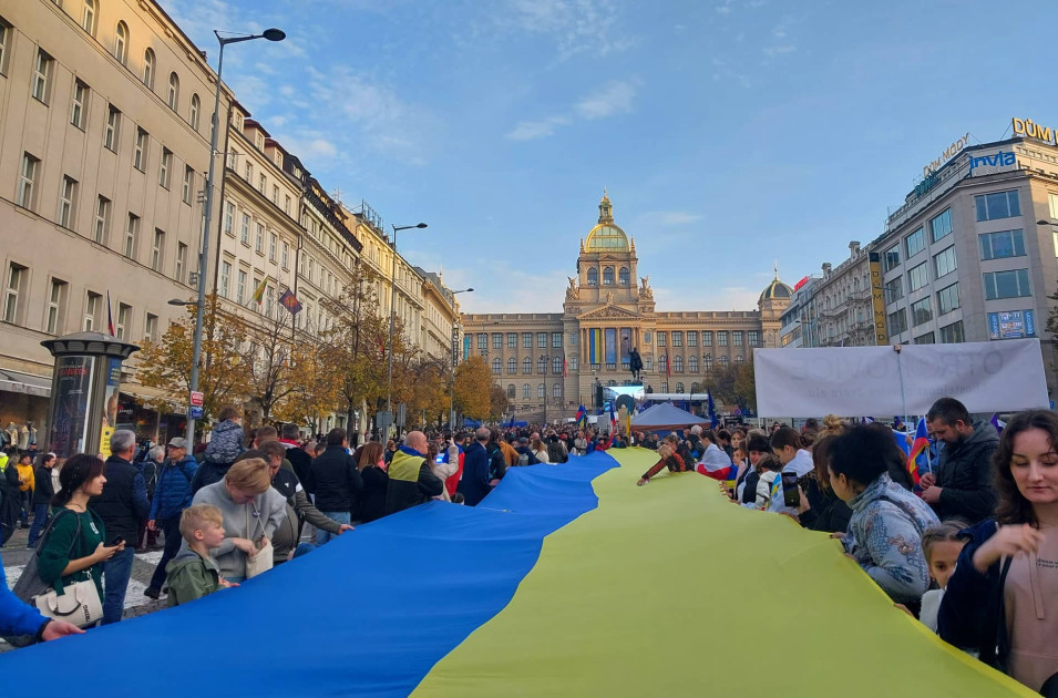 Česko proti strachu: společně na Václavák