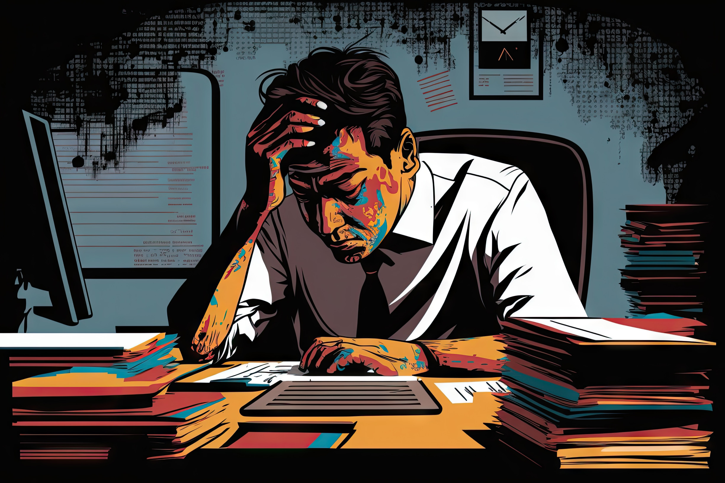 Workoholismus je společensky ceněná závislost. Člověk ale jede ve velmi ...