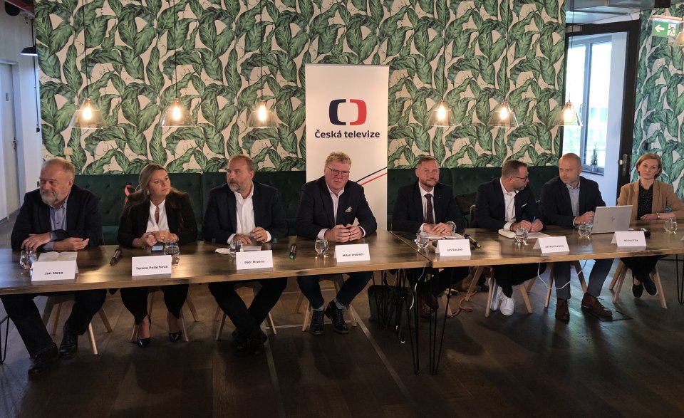 Nastupující ředitel ČT představil svůj tým, zpravodajství povede Mrzena