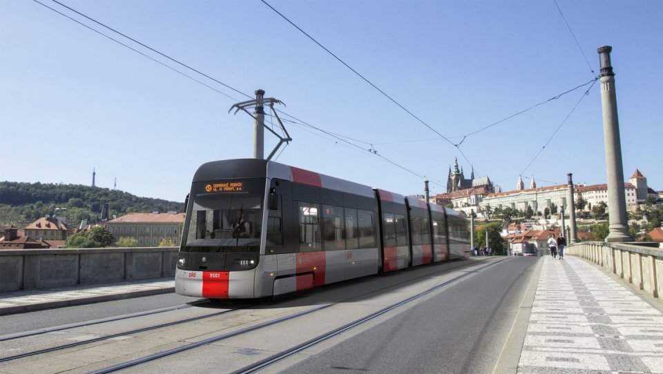 Pražský dopravní podnik představil nový typ tramvaje Škoda 52T